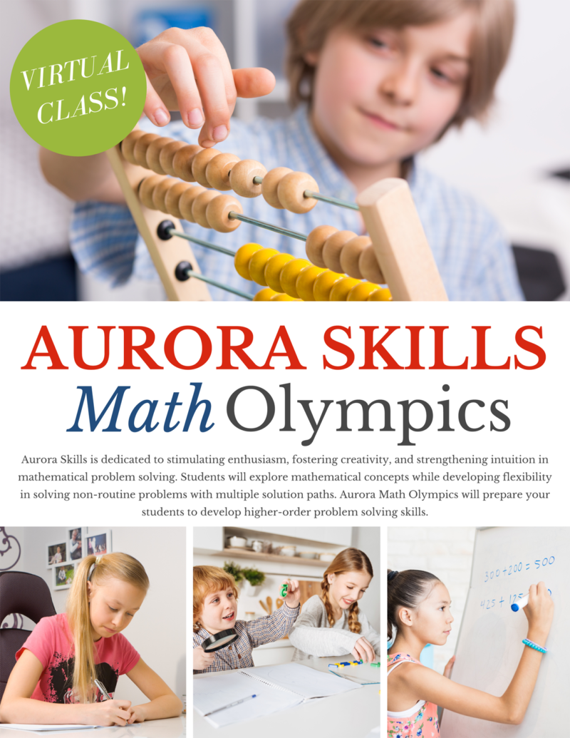Math Olympics – 4th Grade – Aurora Skills